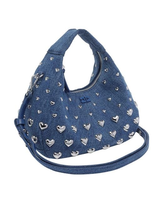 Ganni Bags in Blue | Lyst