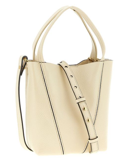 Chloé Spin' Handbag in Natural | Lyst UK
