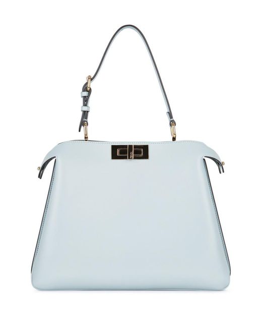 Fendi Handbags in Blue | Lyst