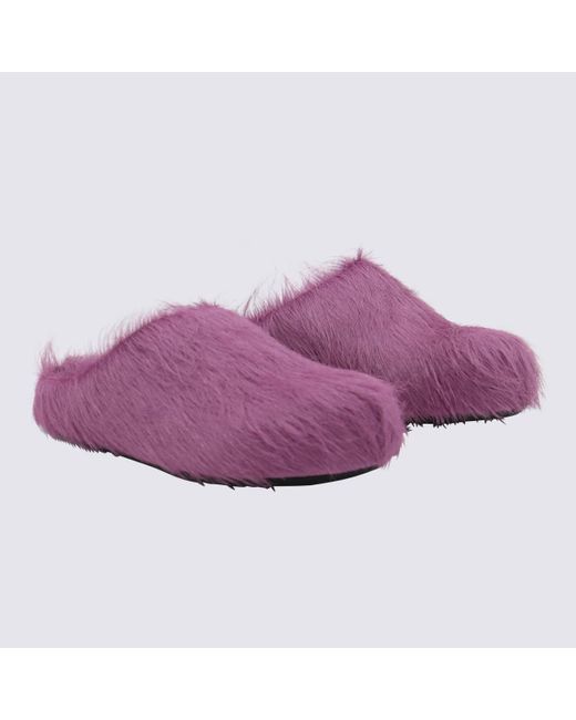 Marni Sandali in Purple | Lyst