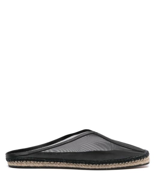 Totême Net Slippers in Gray | Lyst