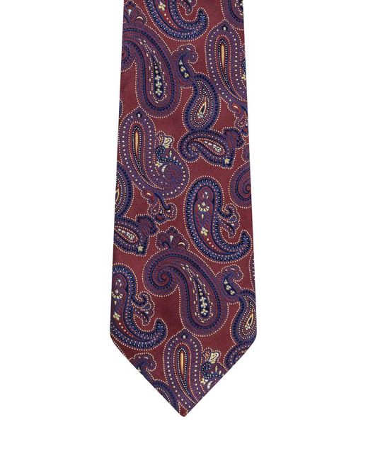 Etro Tie in Purple for Men | Lyst UK