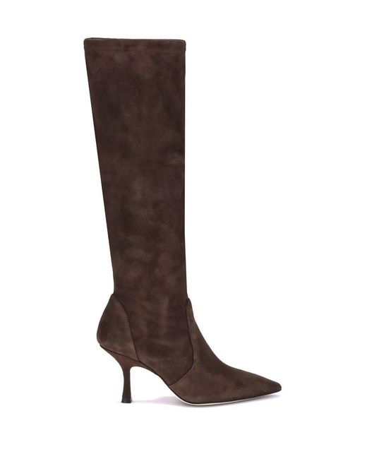 Stuart Weitzman Boots in Brown | Lyst UK