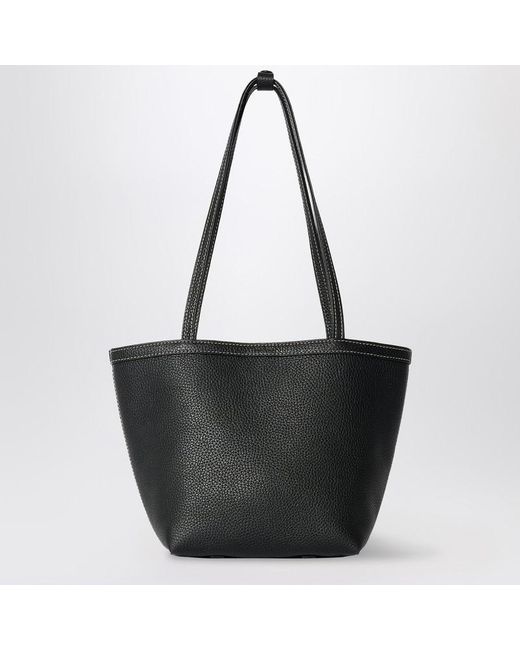 The Row Medium Park Tote Stitch Bag In in Black | Lyst UK