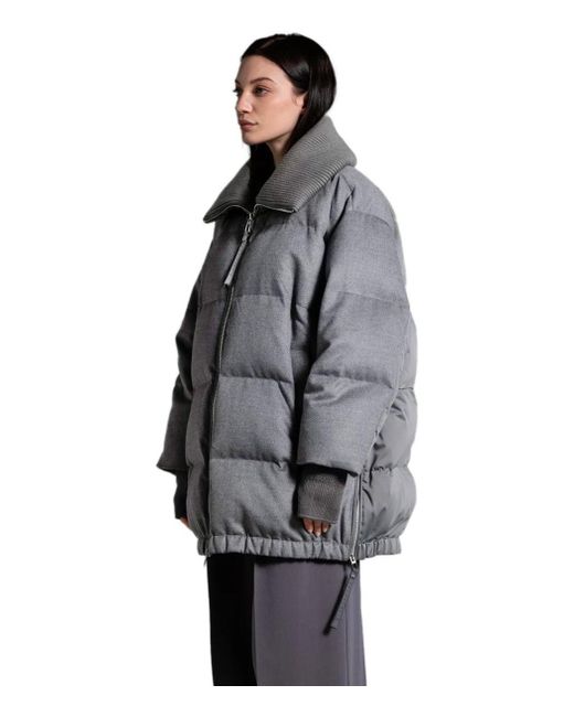 DUNO Blanca Down Jacket in Gray | Lyst