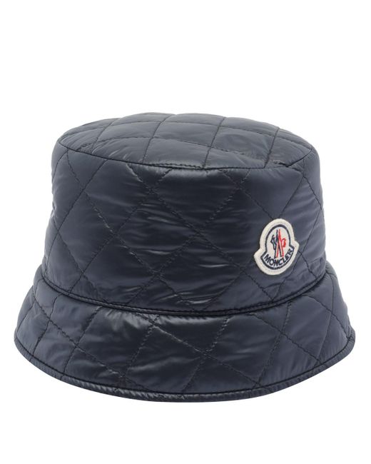 Moncler Hats in Blue | Lyst