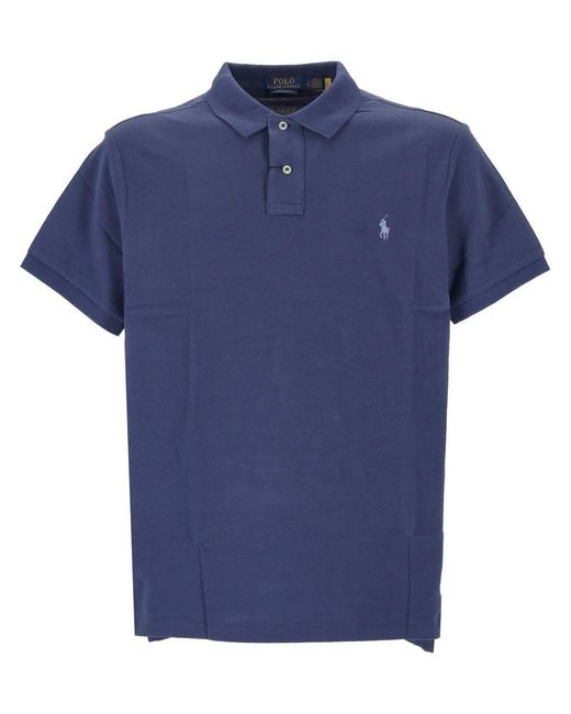 Polo Ralph Lauren T-Shirts And Polos in Blue for Men | Lyst UK