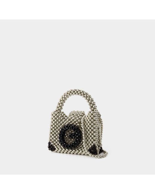 Germanier Beaded Bag in Metallic | Lyst