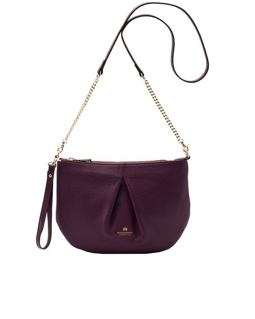 CUOIERIA FIORENTINA Emma Pouch Bags in Purple | Lyst