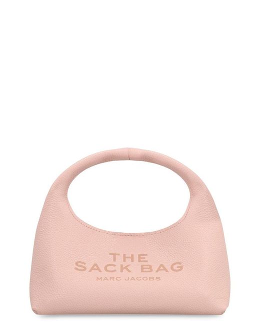 Marc Jacobs The Mini Sack Bag Leather in Pink | Lyst