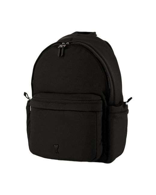 Ami Paris De Coeur Backpack in Black | Lyst
