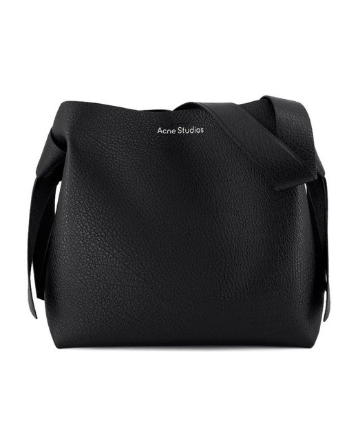 Acne Studios Musubi Midi Shoulder Bag in Black | Lyst