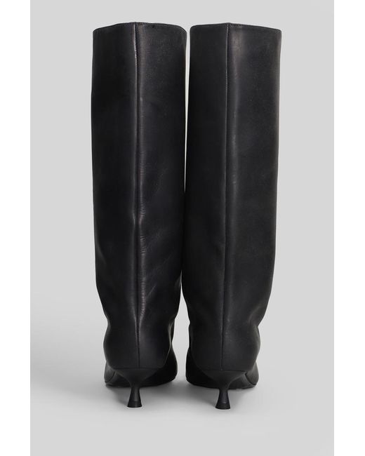 DIESEL Venus 40 Tube High Heels Boots in Black | Lyst UK