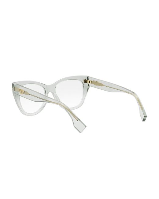 Fendi Roma Eyeglasses in Green | Lyst UK