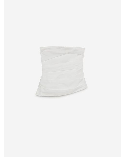 Jonathan Simkhai Top Emerson in White | Lyst UK