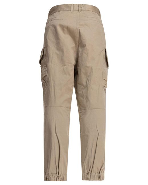 Moose Knuckles Gaspe Cargo Pants in Natural for Men | Lyst