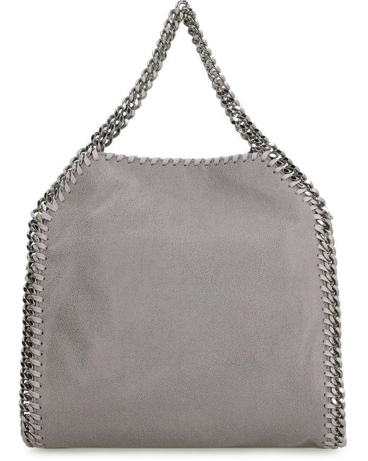 Stella McCartney Falabella Mini Tote in Grey | Lyst UK