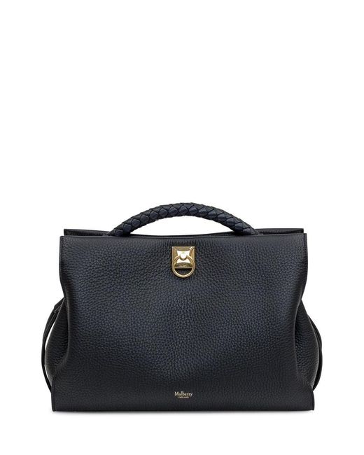 Mulberry Iris Handle Heavy Grain Bag in Blue | Lyst