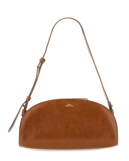 A.P.C. Shoulder Bag in Brown | Lyst UK