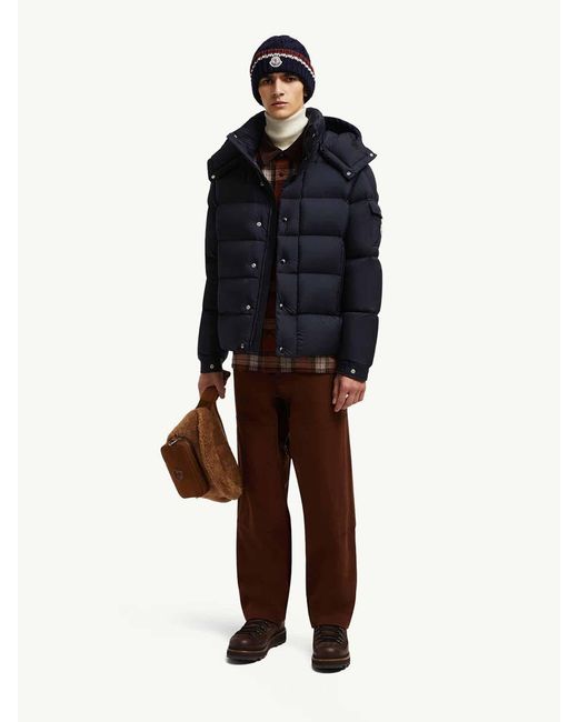 Moncler Short Puffer Maya in Blue for Men | Lyst UK