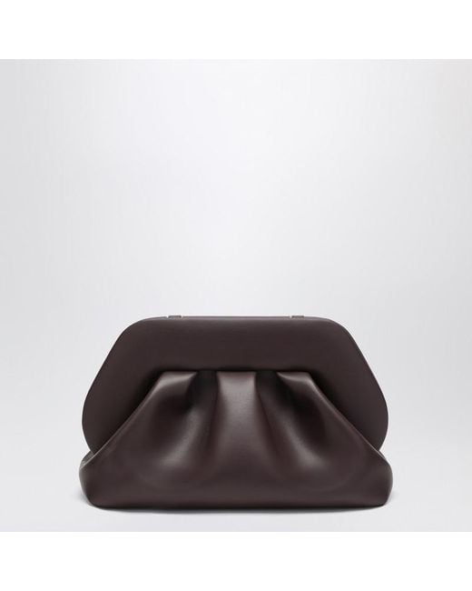 ThemoirÈ Tia Ebony Clutch In Brown Lyst Uk