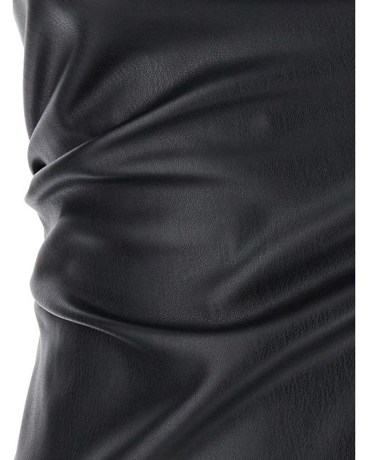 Plain Bustier Dress in Black | Lyst