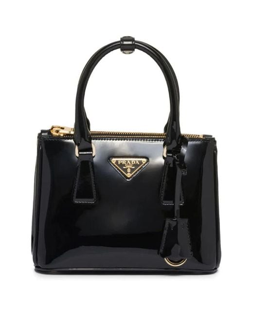 Prada Mini Gallery in Black | Lyst