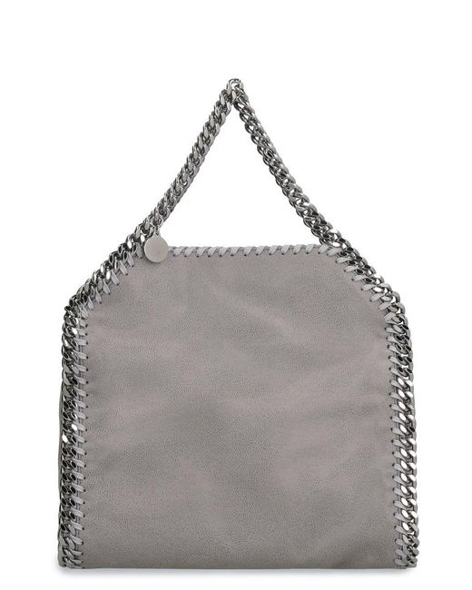 Stella McCartney Falabella Mini Tote in Grey | Lyst UK