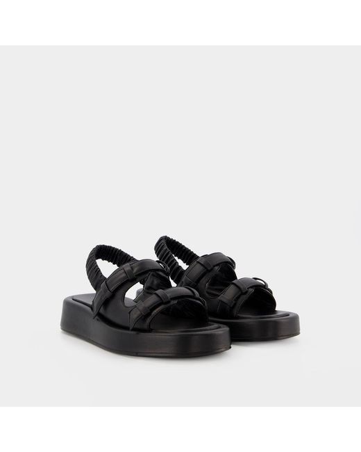 Elleme Loop Platform Slides in Black | Lyst