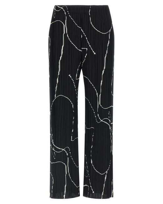 Issey Miyake 'Pause' Pants in Black | Lyst UK