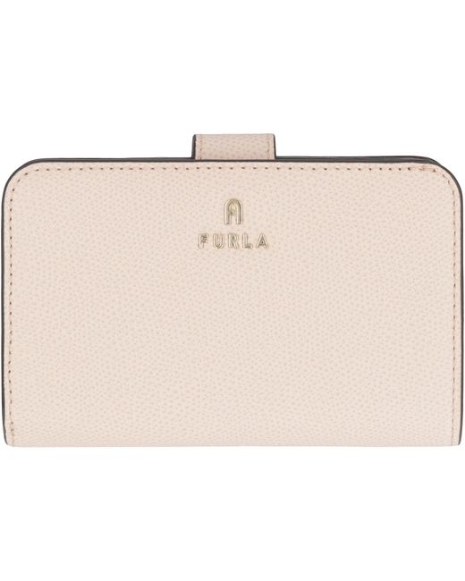 Furla Camelia Leather Wallet in Pink | Lyst UK
