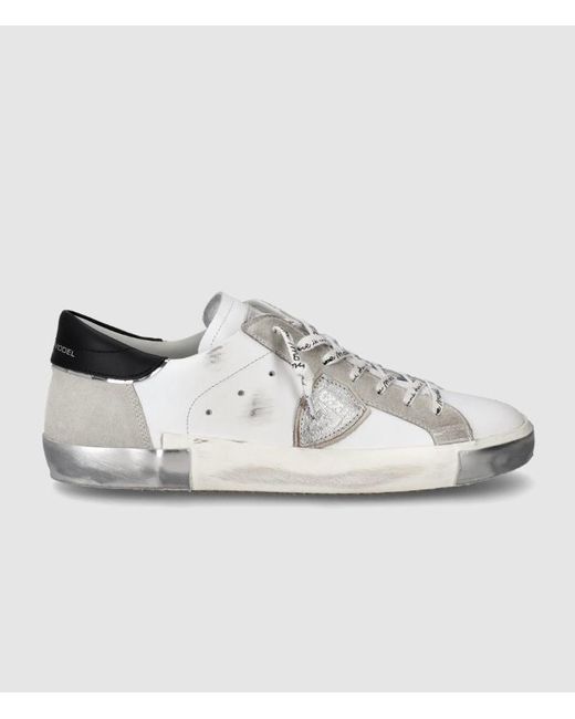Philippe Model Sneakers in White for Men | Lyst UK