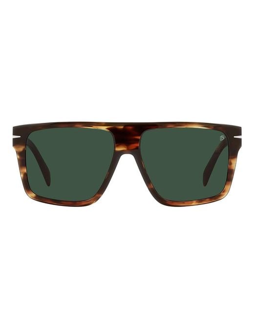 David Beckham Sunglasses in Green for Men | Lyst UK