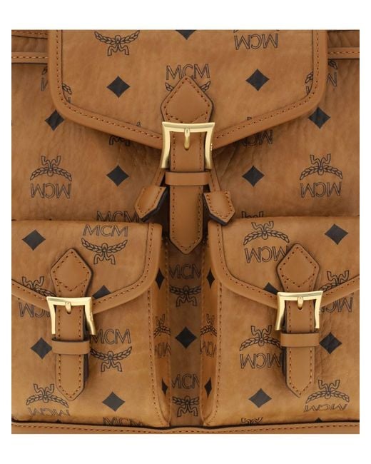 MCM Backpacks in Brown | Lyst UK