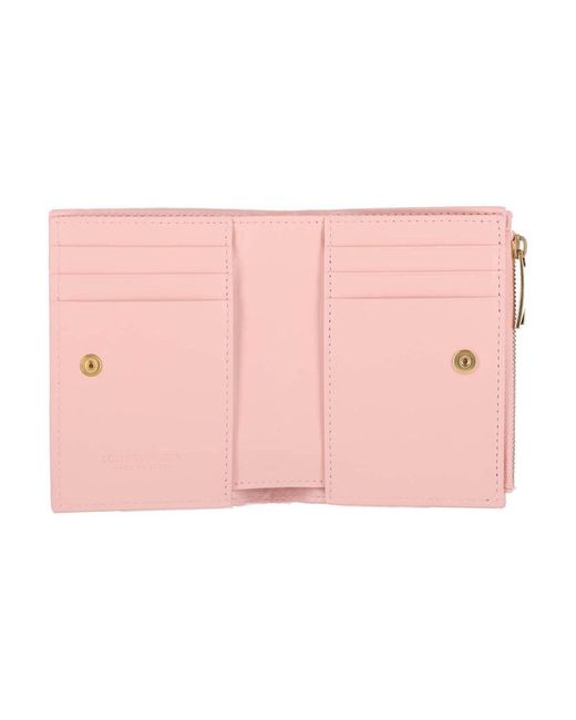 Bottega Veneta Wallets in Pink | Lyst UK
