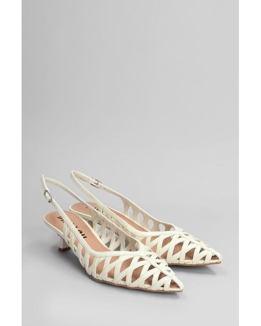 Bibi Lou Liala 45 Pumps in White | Lyst