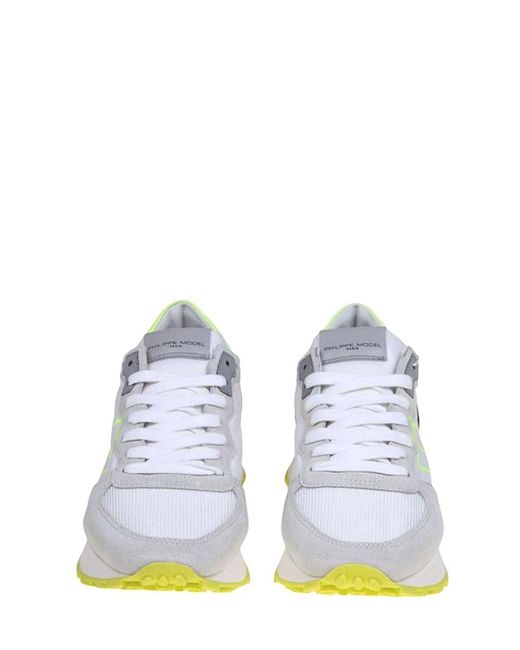 Philippe Model Sneakers in White for Men | Lyst UK