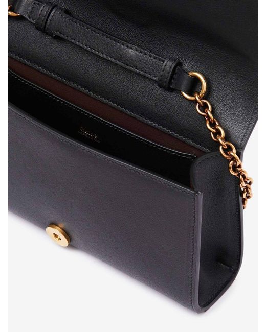 Chloé Calfskin Iconic Crossbody Shoulder Bag in White | Lyst