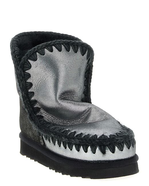 Mou 'Eskimo 18 Special' Ankle Boots in Black | Lyst UK