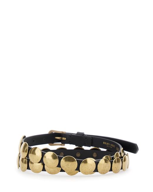 Golden Goose 'Trinidad' Belt With Pin-Buckle Closure And Stud Details ...