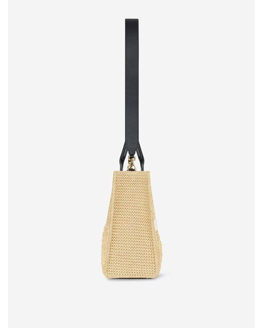 Givenchy Raffia Tote Bag in Natural | Lyst