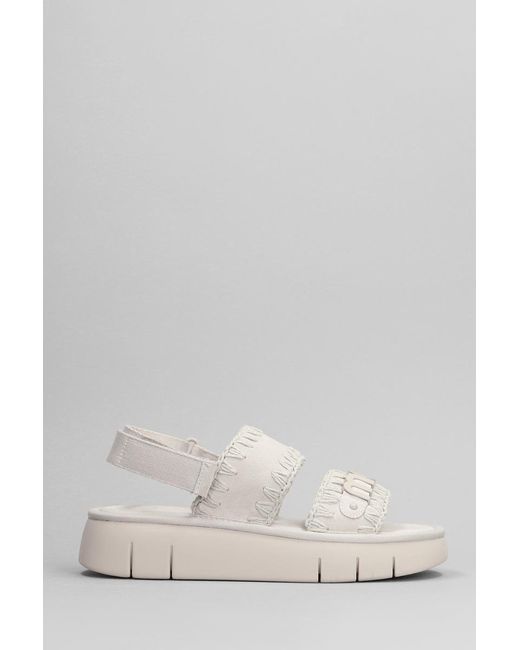 Mou Bounce Flats in Gray | Lyst