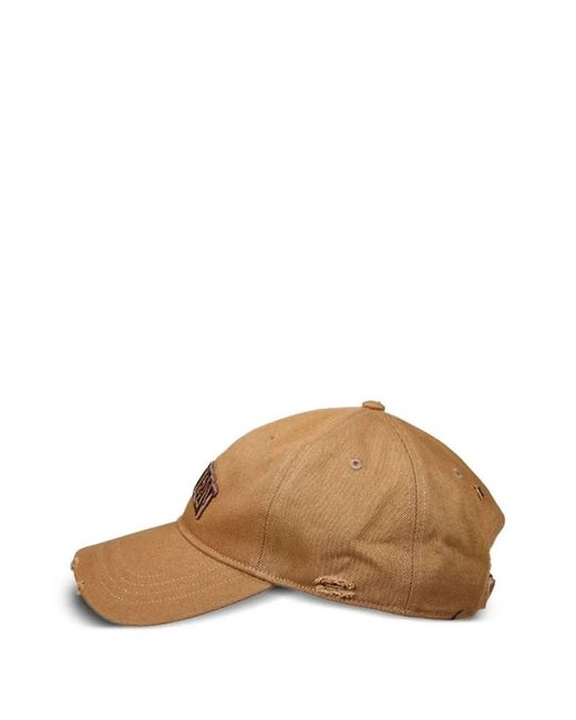 Golden Goose Journey Baseball Cap Cotton Drill Golden Embroidery in ...