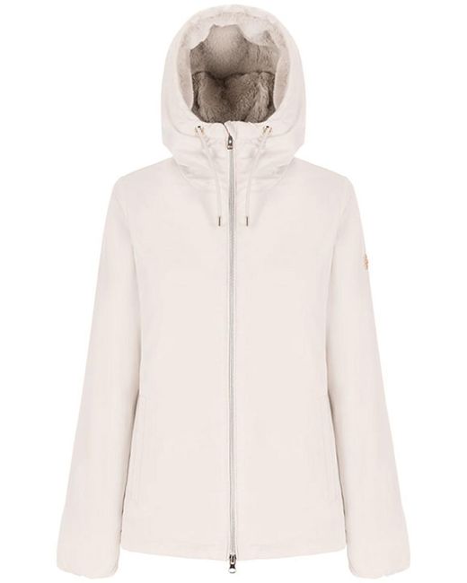 Conte Of Florence Aconcagua Jacket Clothing in Natural | Lyst