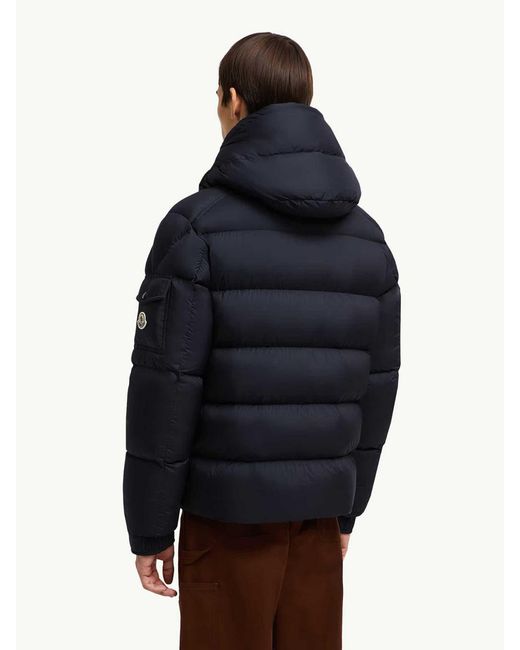 Moncler Short Puffer Maya in Blue for Men | Lyst UK