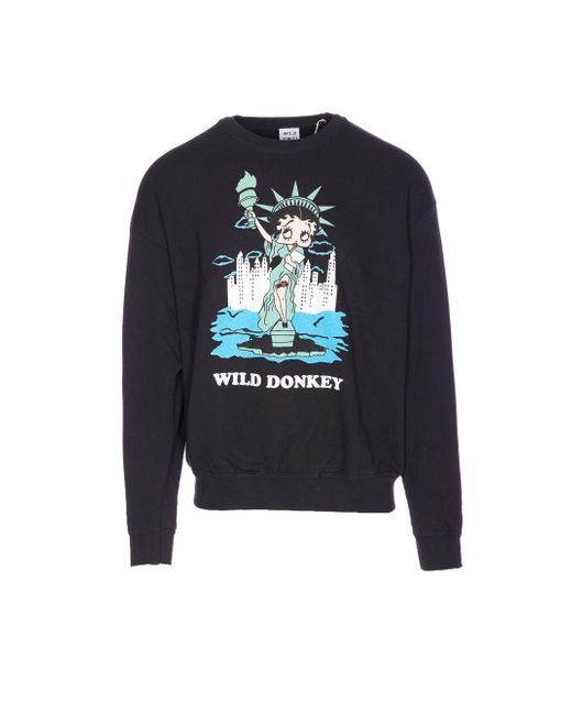 WILD DONKEY Sweaters in Blue for Men | Lyst UK