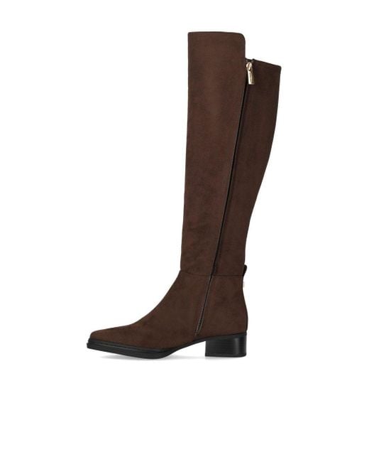 Michael Kors Lex Dark Boot in Brown | Lyst UK