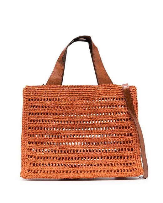 IBELIV Nosy Tote Bag Bags in Orange | Lyst