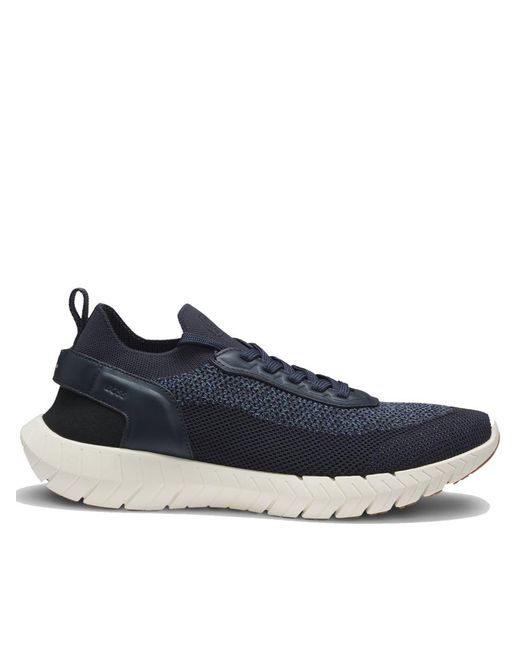 BOSS Boss Motion Shoes in Blue for Men | Lyst UK