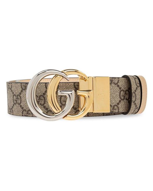 Gucci Belts in Natural | Lyst